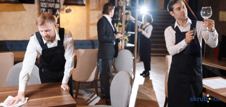 How to Properly Clean a Food Service Area | Skrub Hub