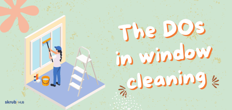 The dos and don'ts of window cleaning A guide to squeaky clean windows!